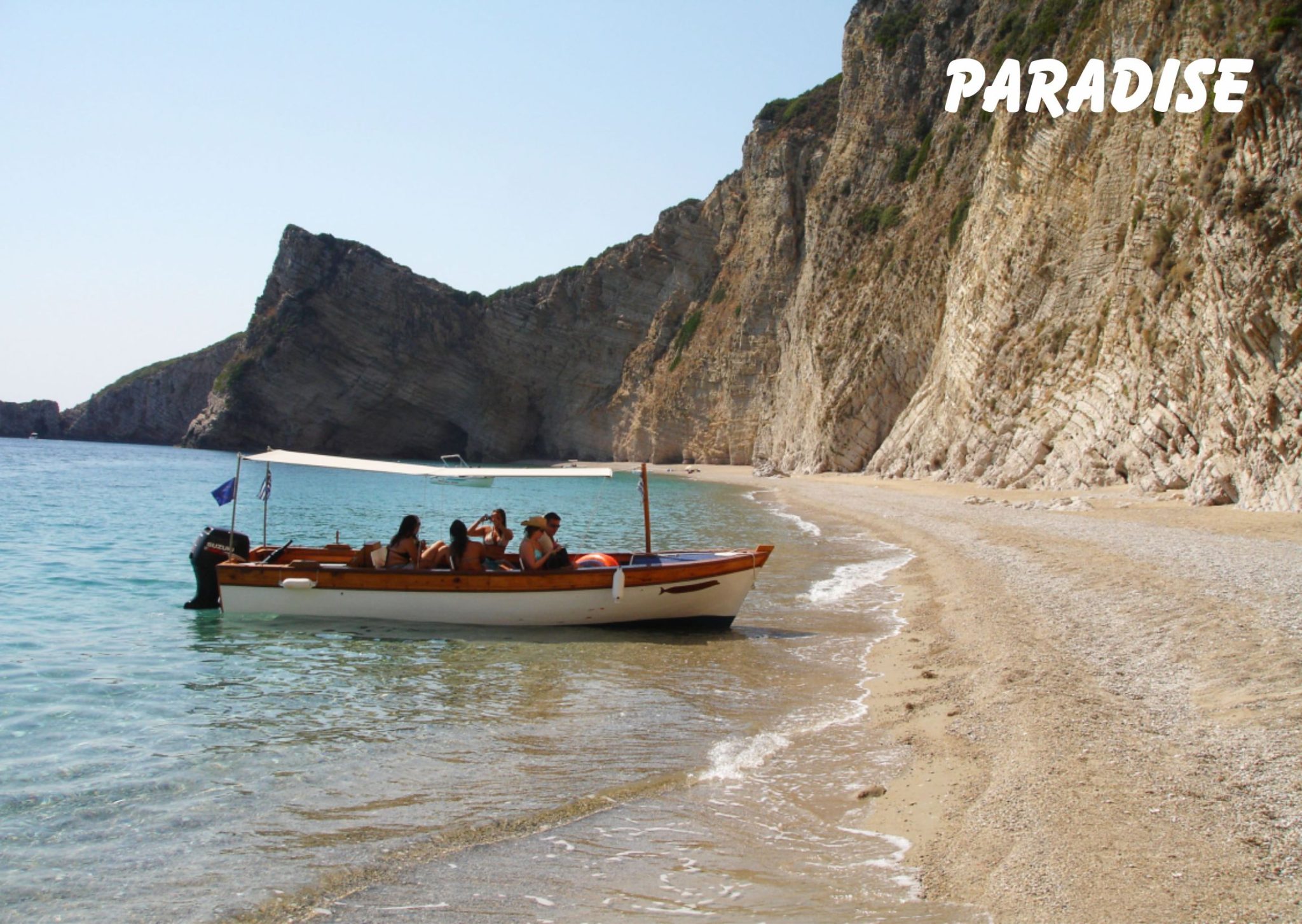 Εκδρομή στις παραλίες – Mpoukas Boats – Trips Palaiokastritsa Corfu