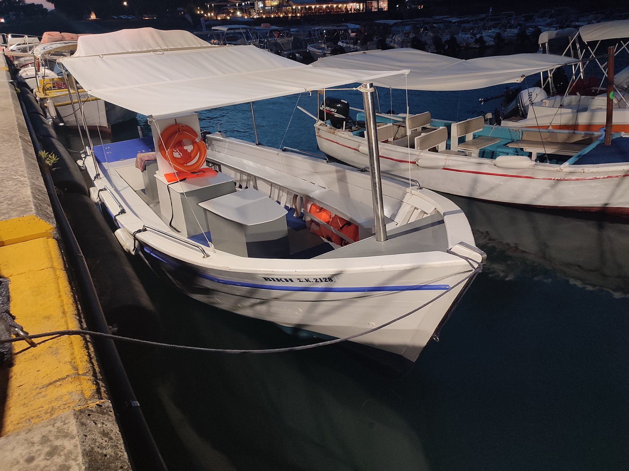 Βάρκα ΒΙΚΗ – Mpoukas Boats – Trips Palaiokastritsa Corfu
